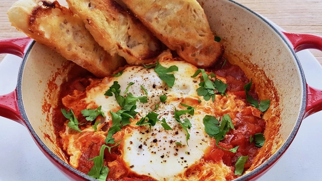 Easy Shakshuka – Breakfast For One